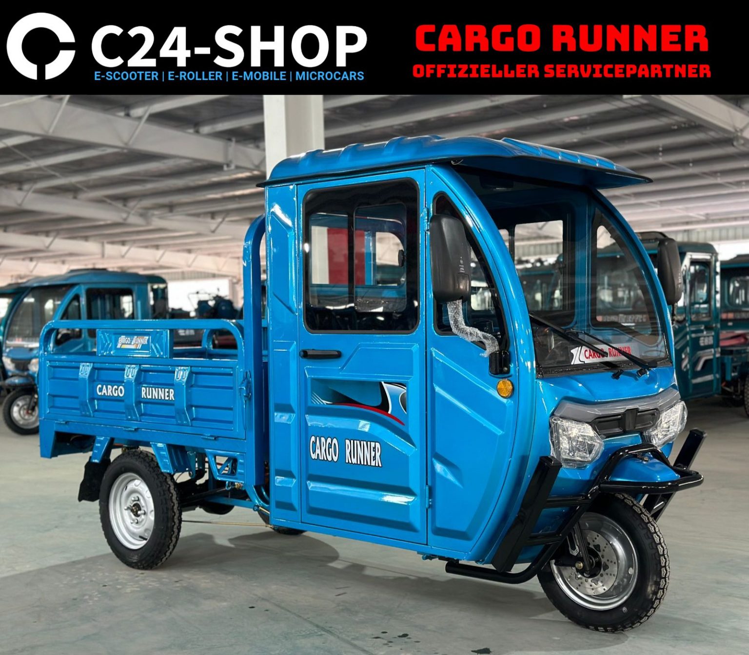 CARGO RUNNER Mega | 72V 105AH LITHIUM - C24-Shop.de