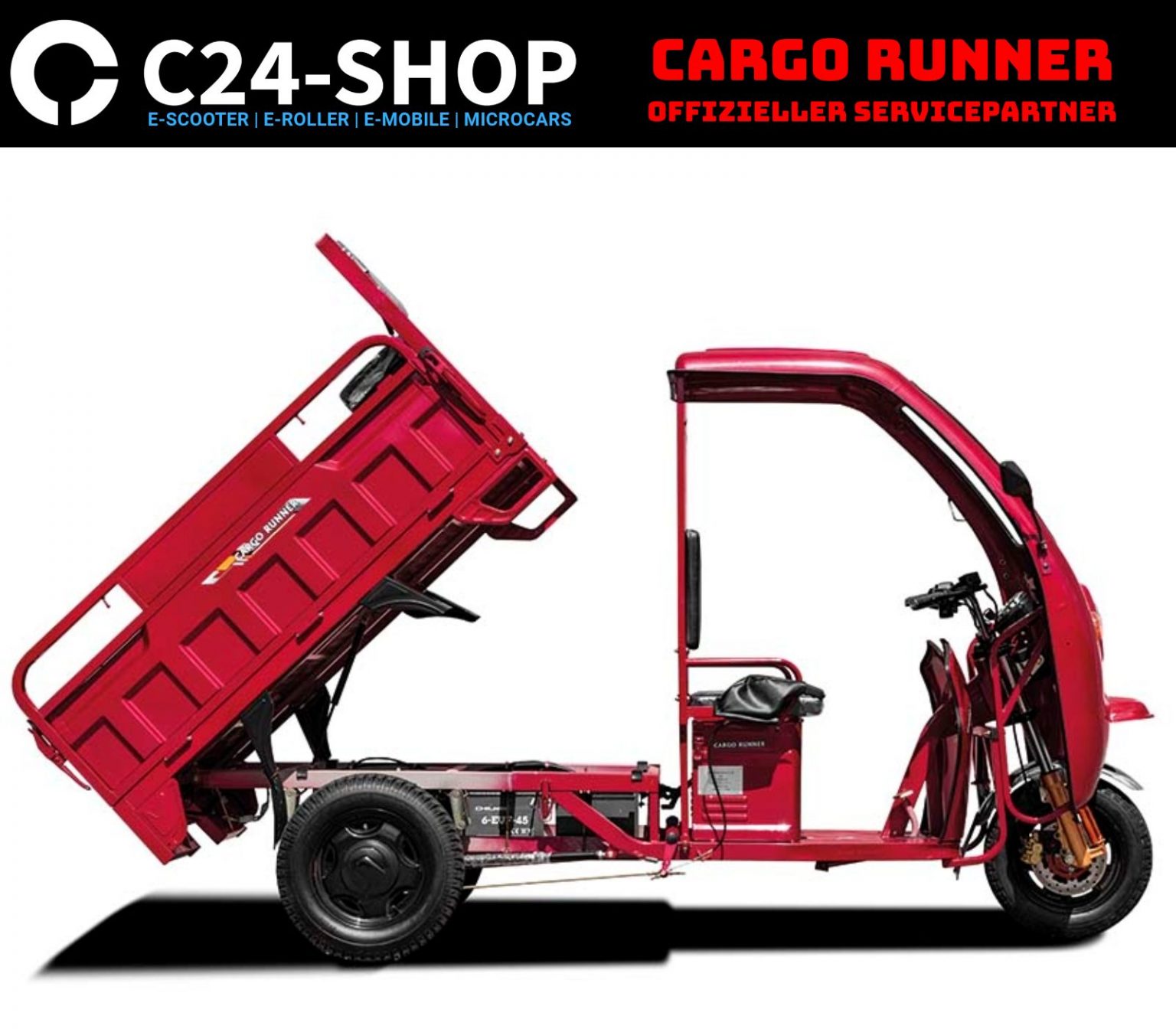 CARGO RUNNER Mega | 72V 105AH LITHIUM - C24-Shop.de