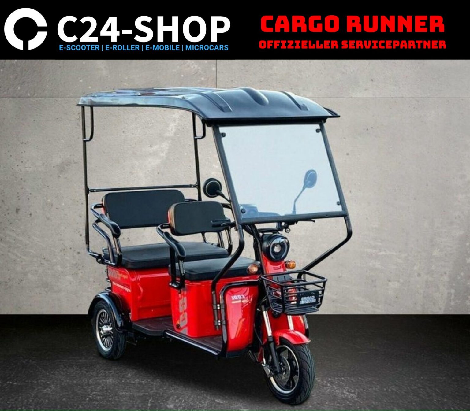 CARGO RUNNER Mega | 72V 105AH LITHIUM - C24-Shop.de